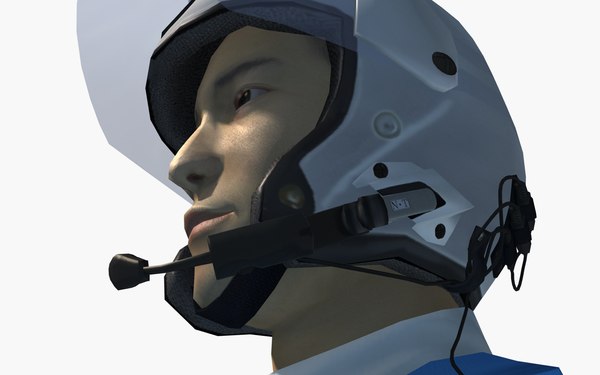 3D japanese traffic police 0003 model - TurboSquid 1623947