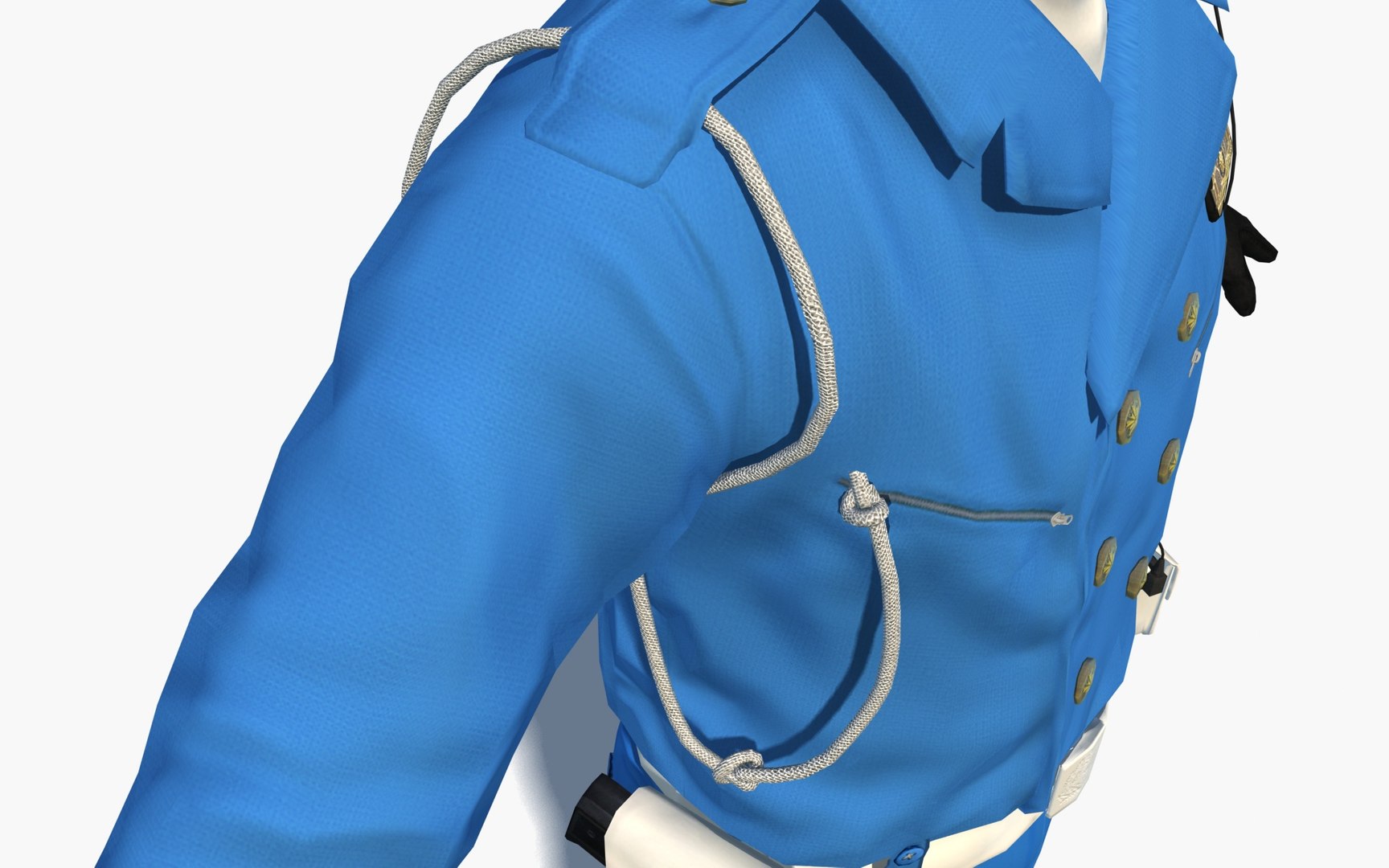 3D japanese traffic police 0003 model - TurboSquid 1623947