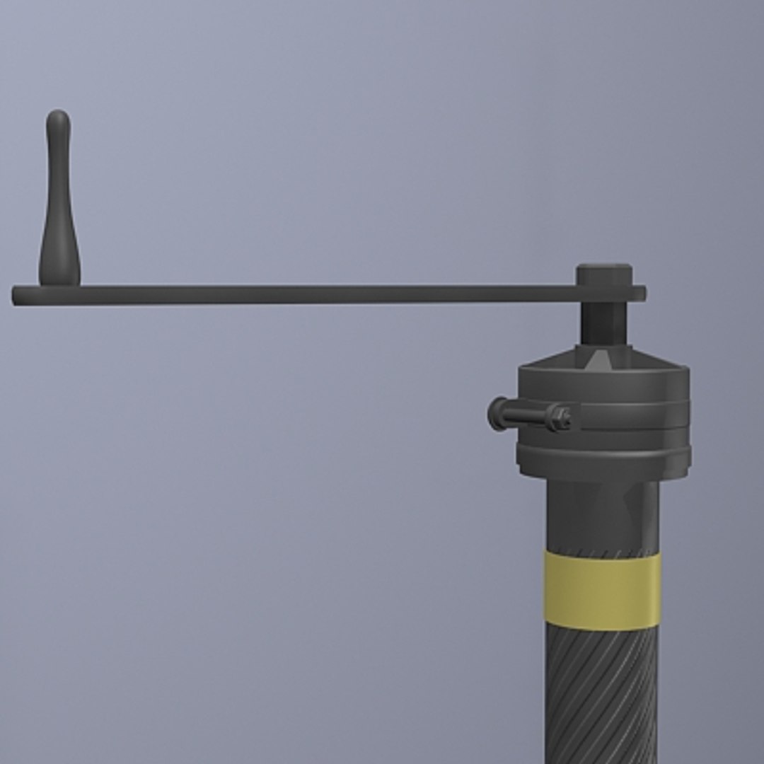 Hand Crank 3d Model