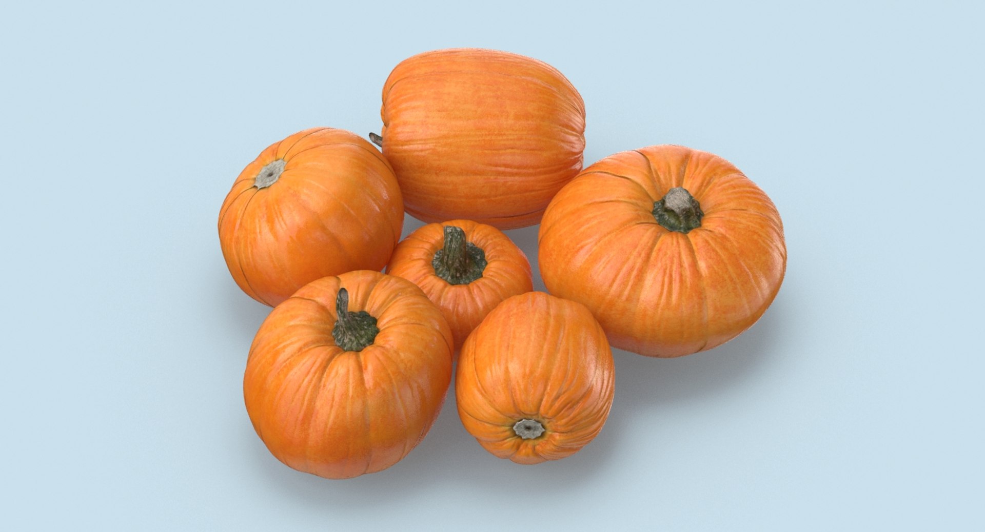 Pumpkin-patch---group 3D model - TurboSquid 1324249