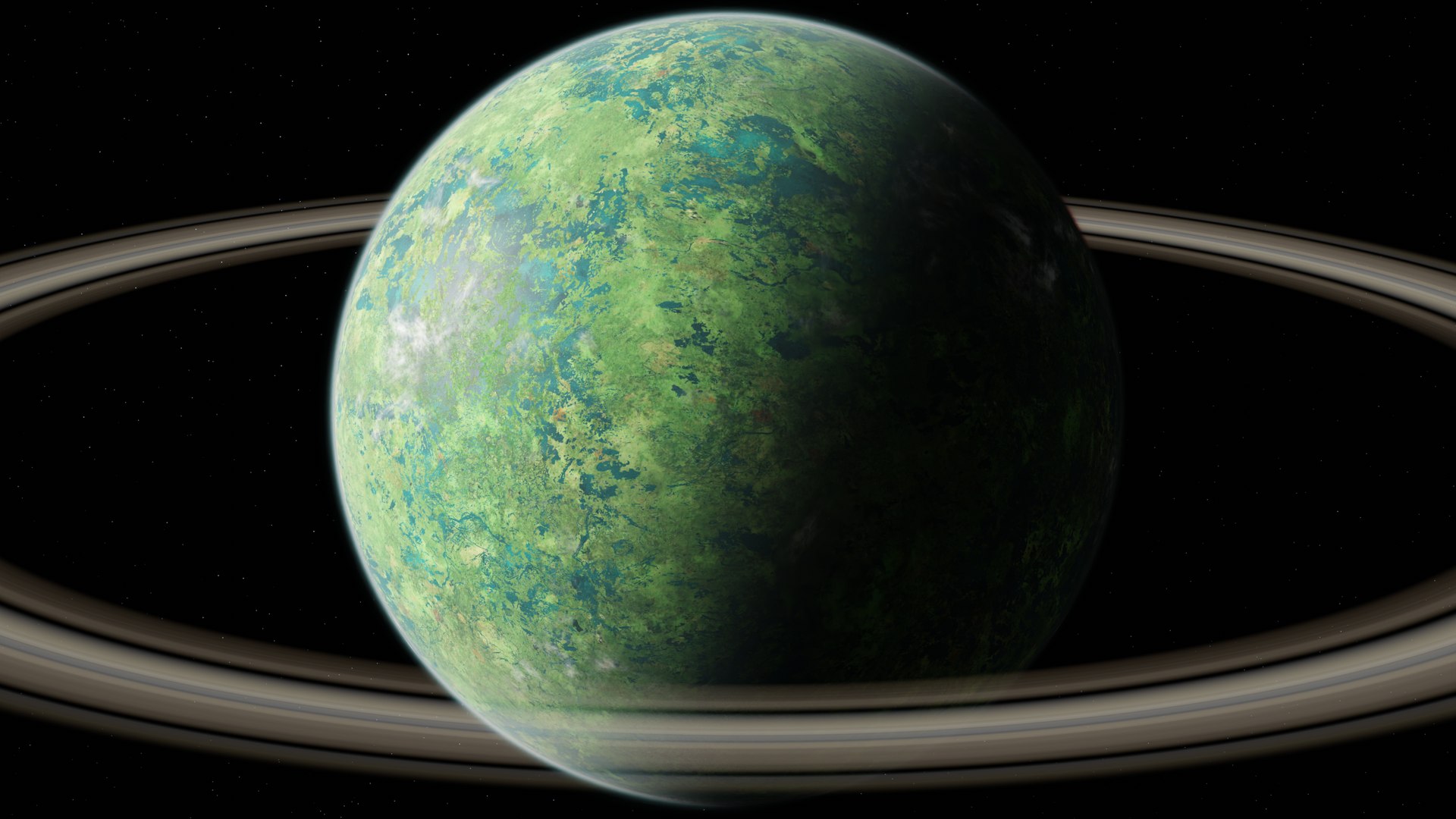 3D 8K Fictional Jungle Planet 4 Model - TurboSquid 1931044