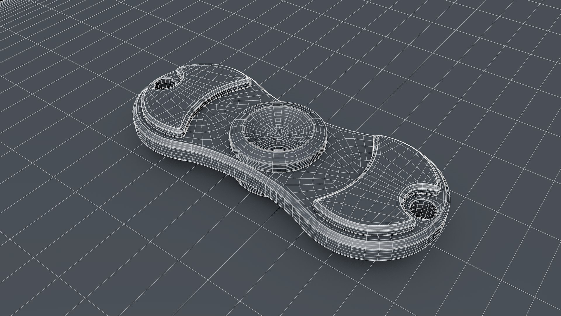 Steel Fidget Spinner 3D Model - TurboSquid 1162332