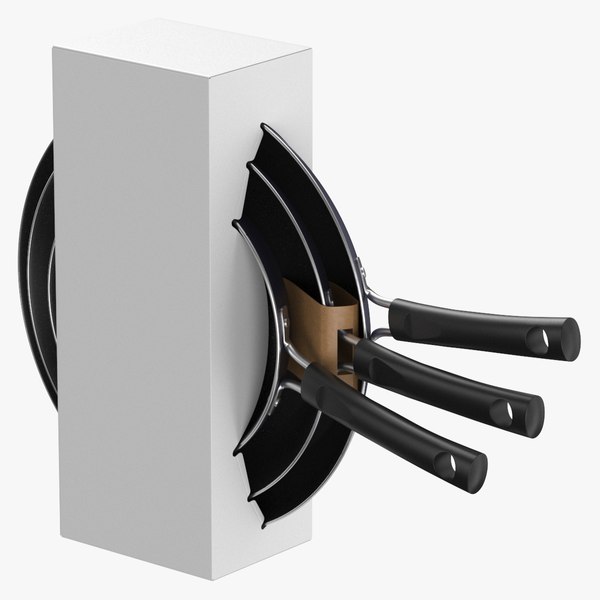 쿡 팬 유형 01 팩 파란색 공백 및 일반 라벨 3D 모델 - TurboSquid 2154356