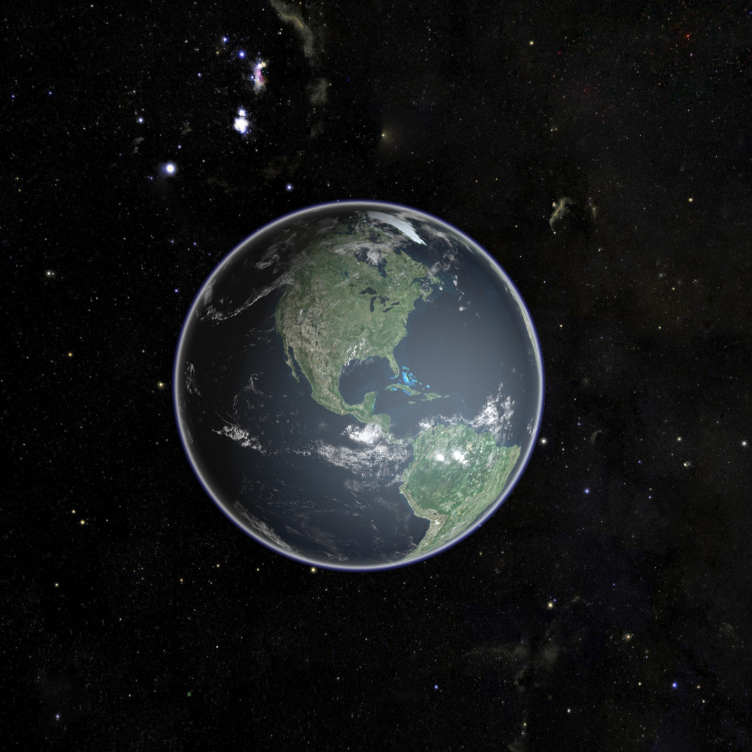 3d Earth 512k Clouds