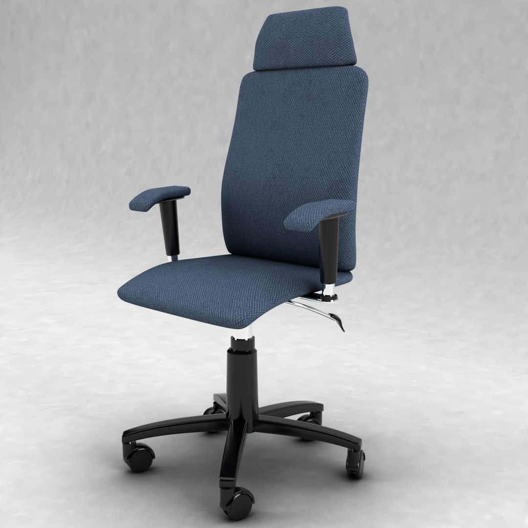 Conference Office Chair 3d Model