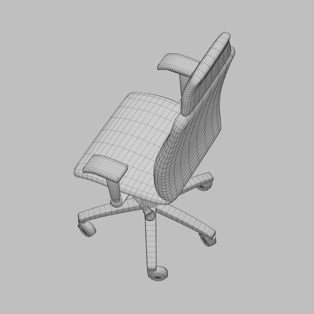 Conference Office Chair 3d Model