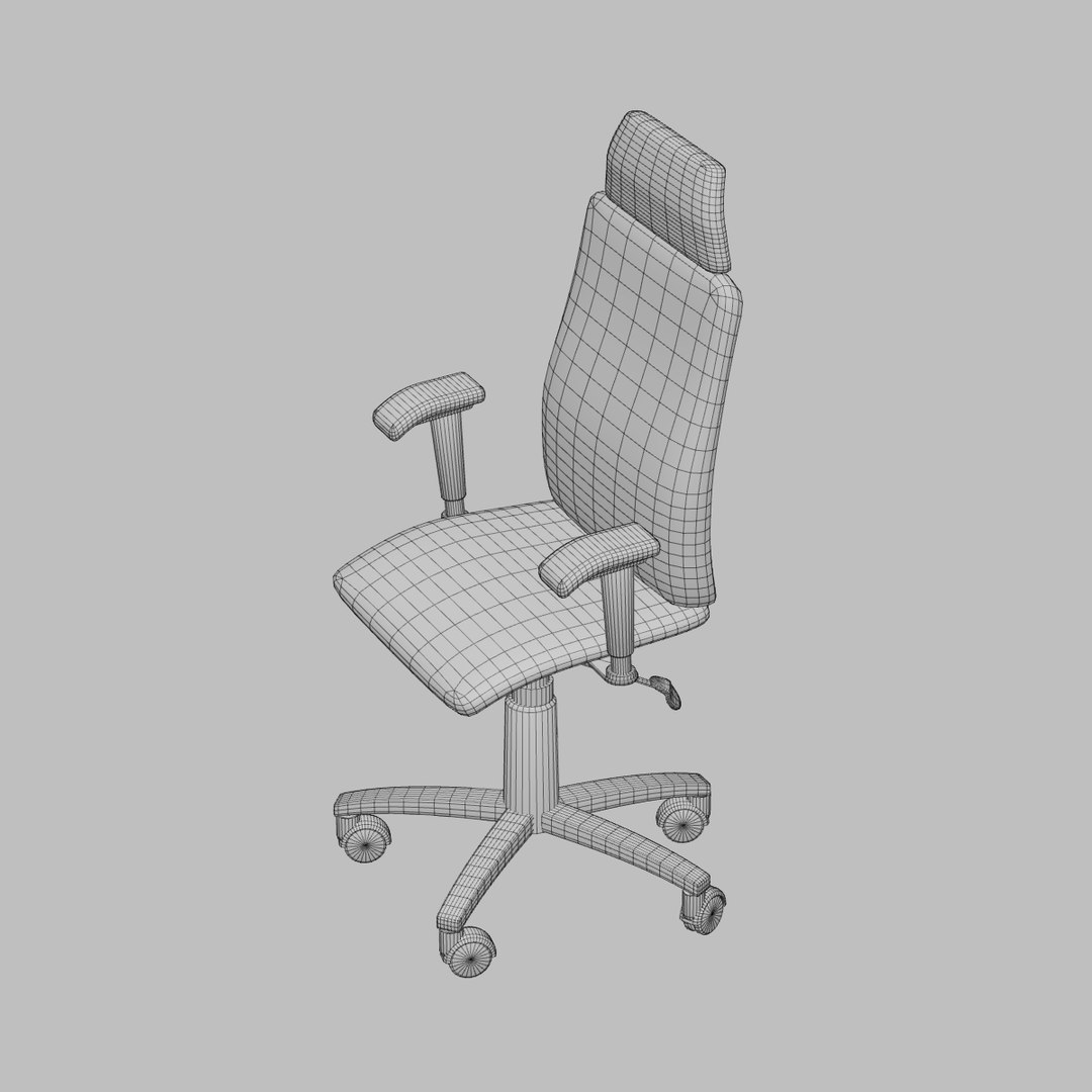 Conference Office Chair 3d Model