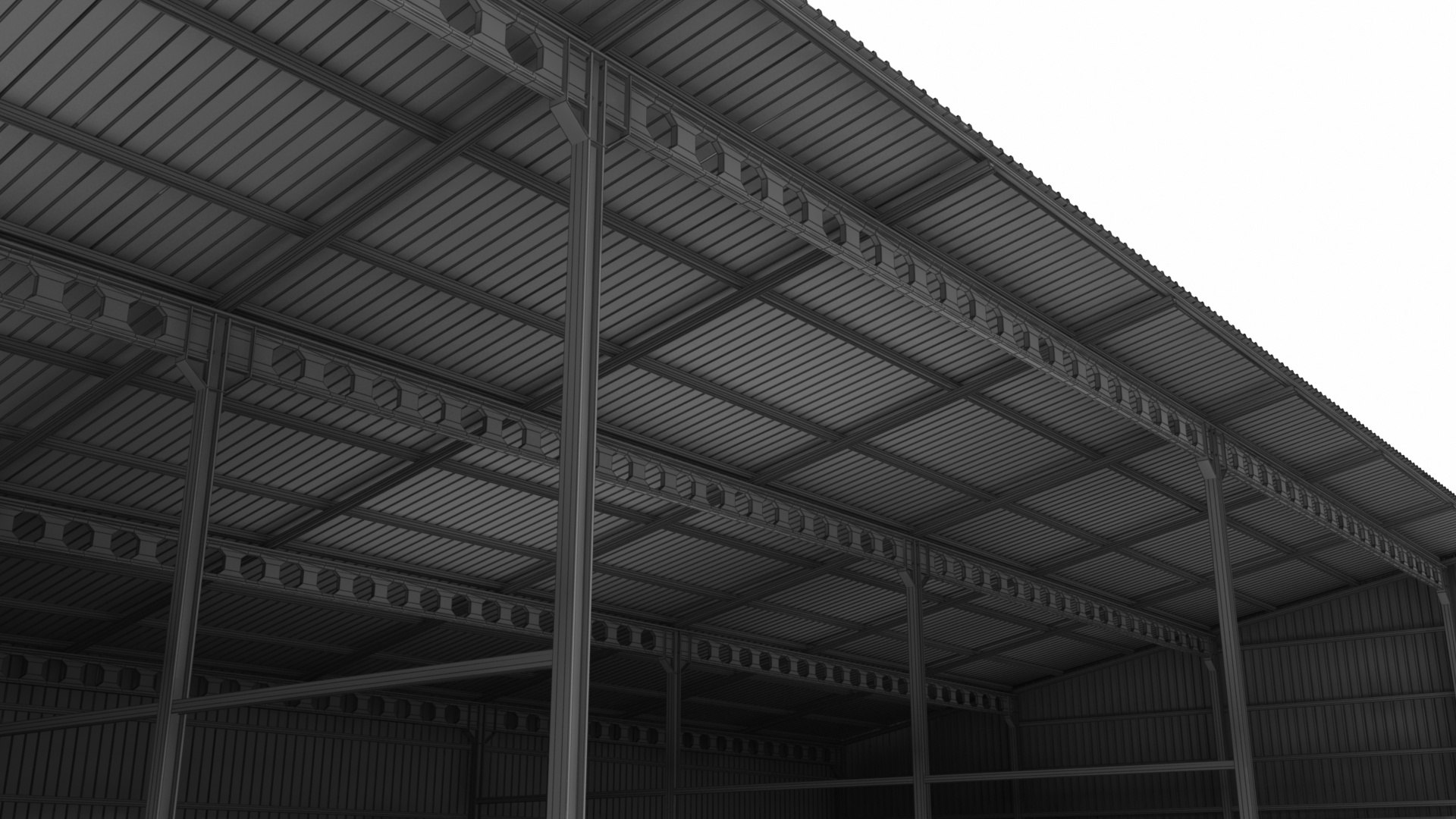 Farm Storage Warehouse 3D - TurboSquid 2044987