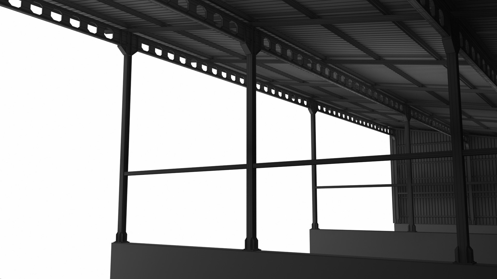 Farm Storage Warehouse 3D - TurboSquid 2044987