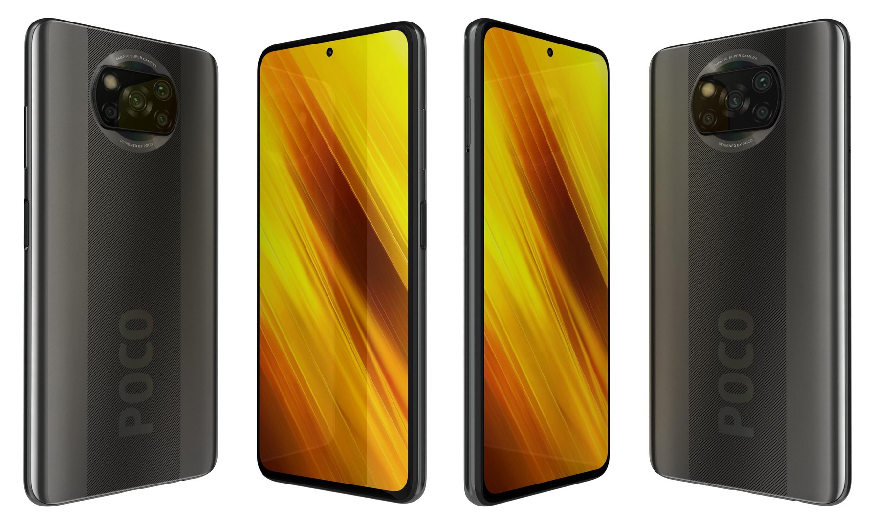 3D Xiaomi Poco X3 Cobalt - TurboSquid 1632647