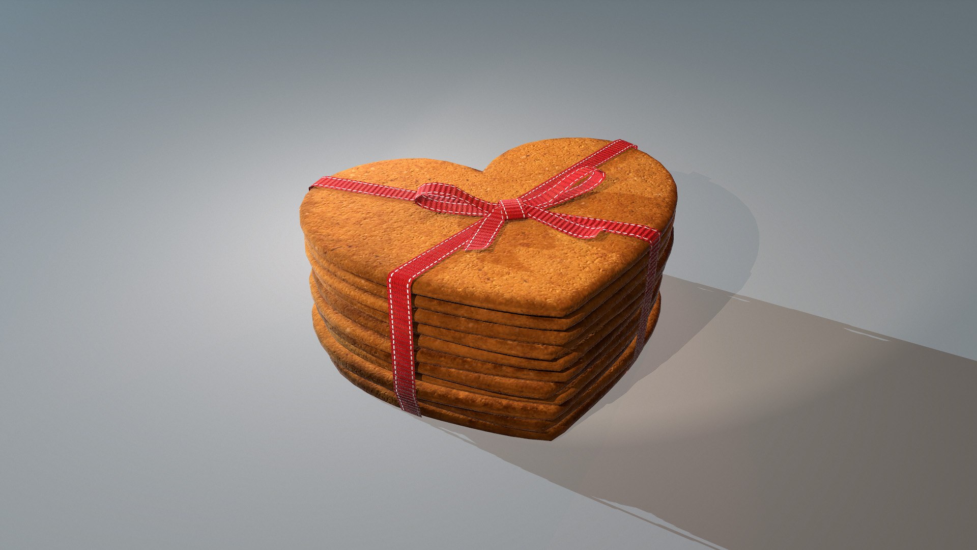 3D Gingerbread Cookies Model - TurboSquid 1495548