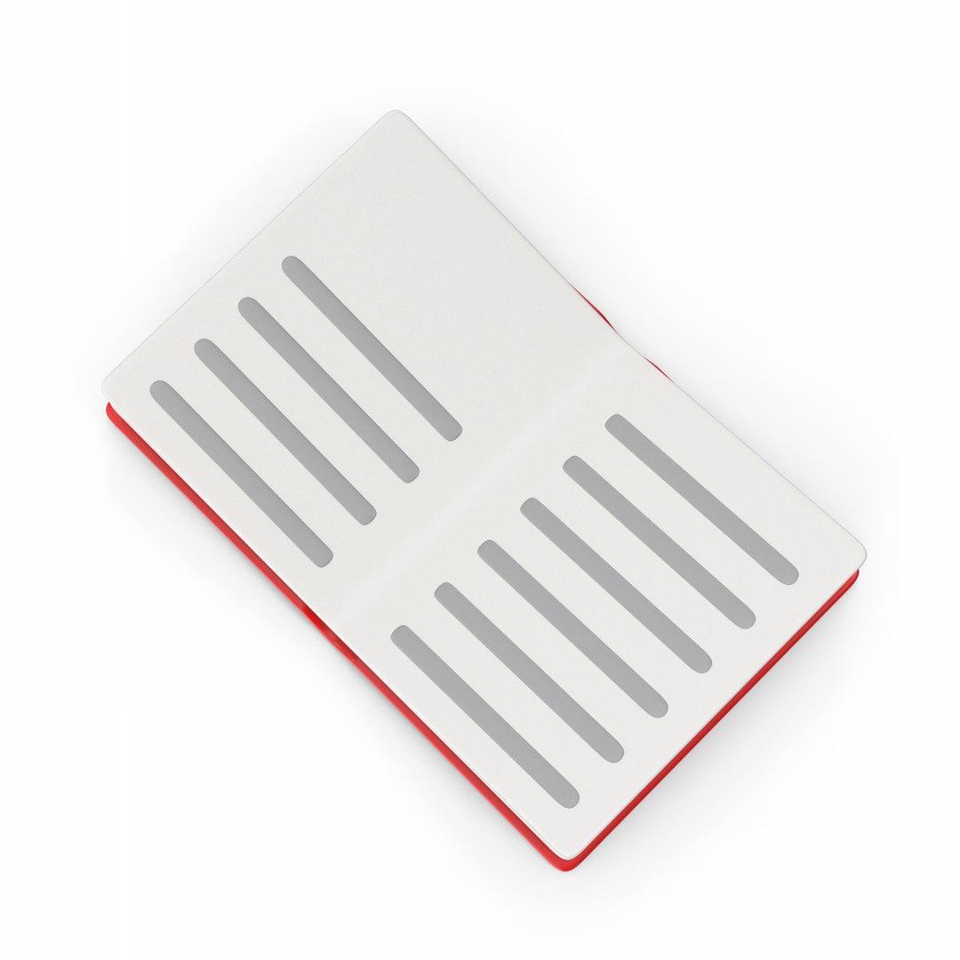 3D Cartoony Book model - TurboSquid 2135414