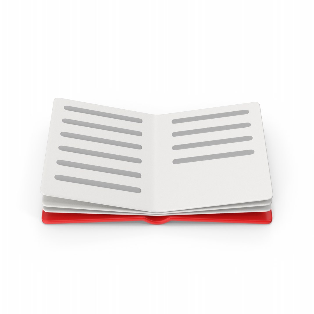 3D Cartoony Book model - TurboSquid 2135414