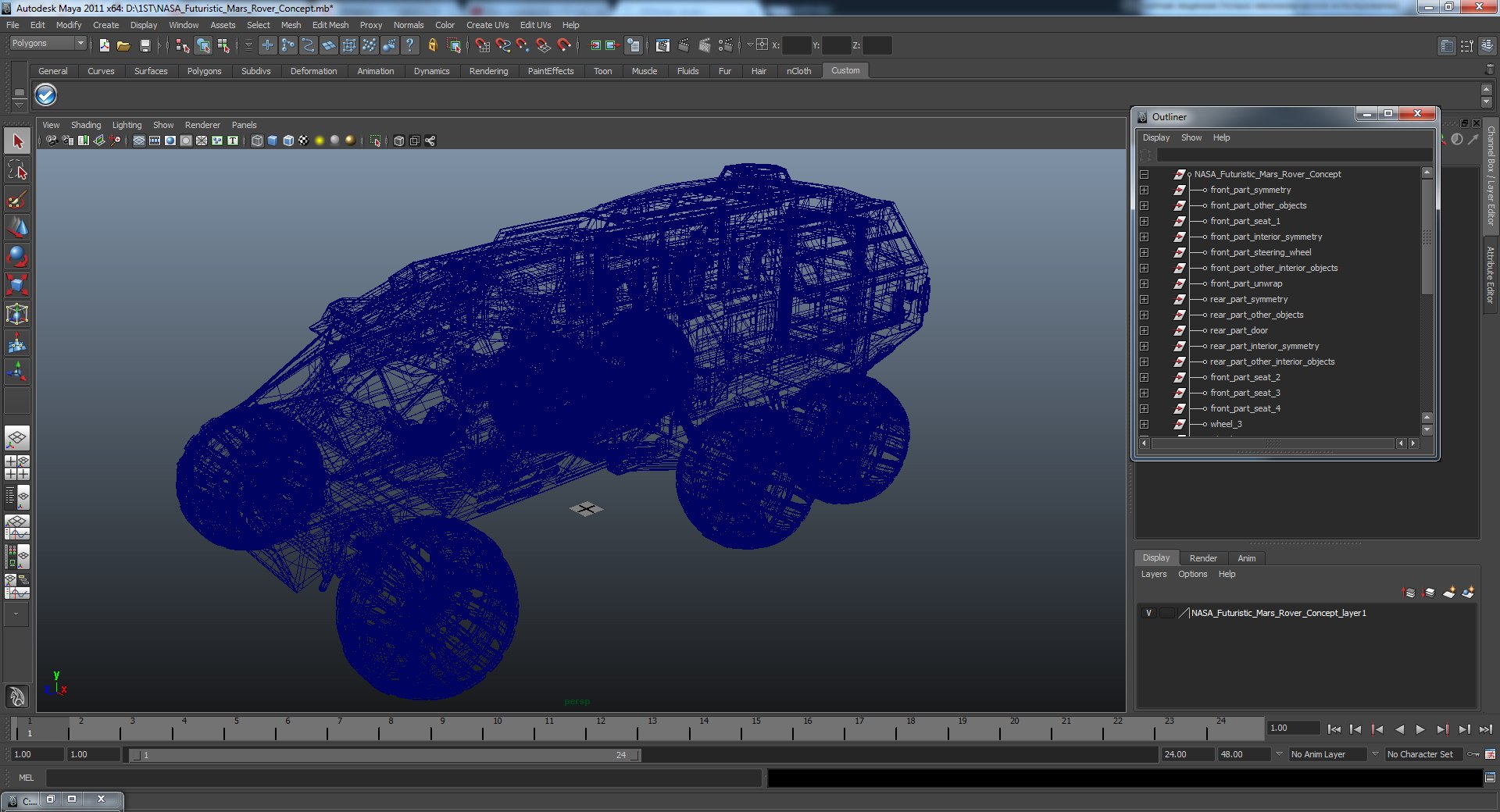 Nasa futuristic mars rover 3D model - TurboSquid 1254092