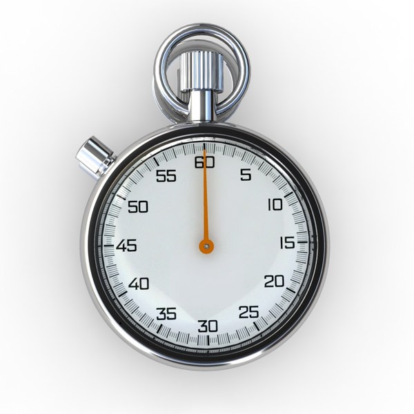 stopwatch watch 3d 3ds