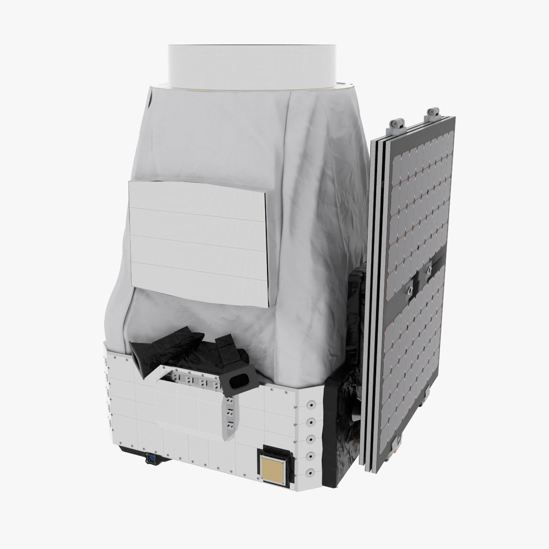 3D Model Space Telescope Pandora - TurboSquid 2527828