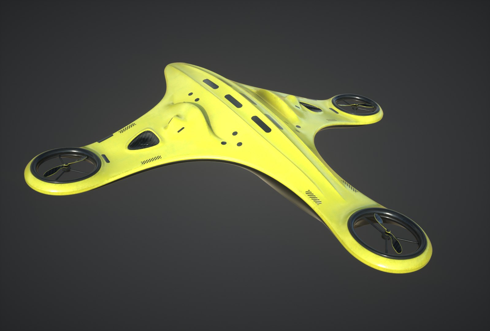 Ak Drone Concept Model - TurboSquid 1446388