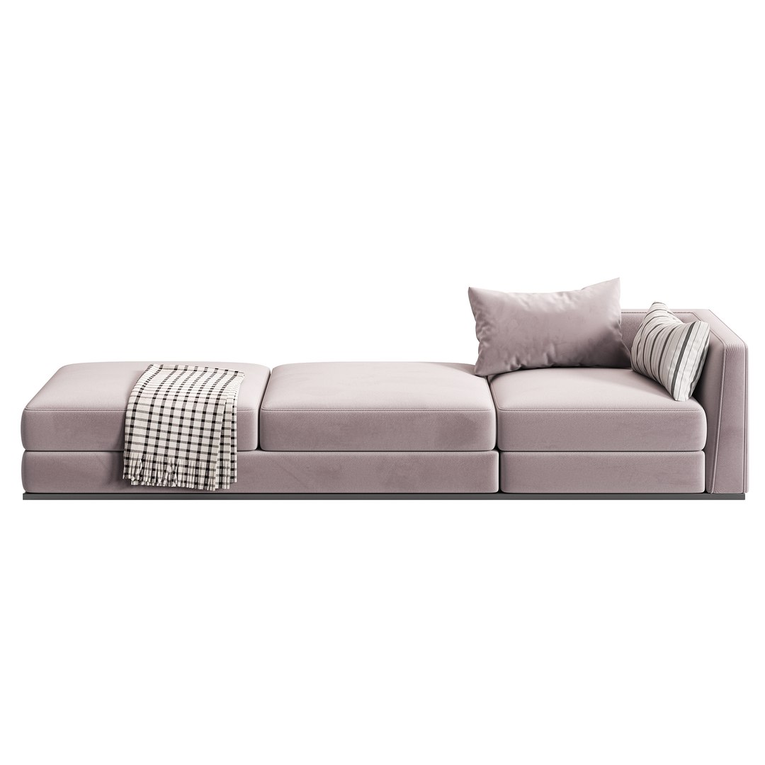 3D BB ITALIA Richard Sofa - TurboSquid 2320533