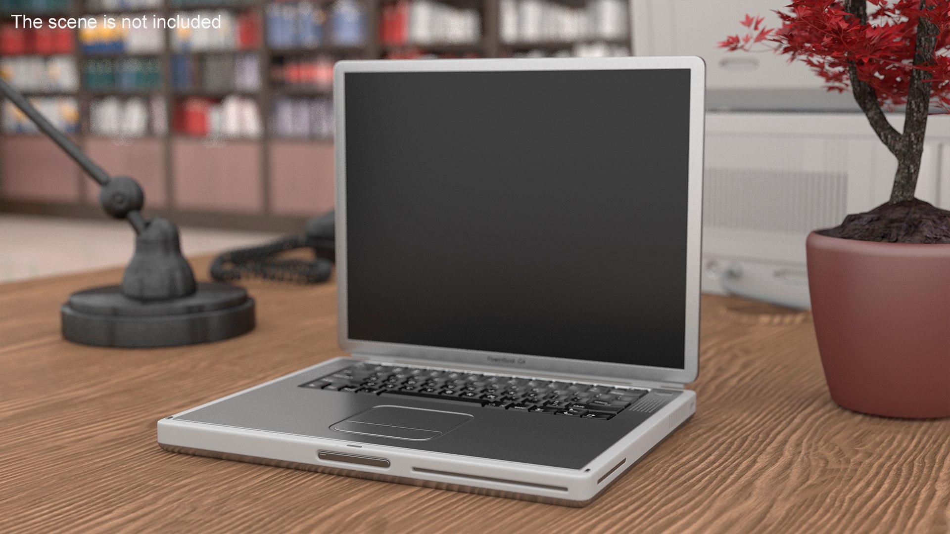 3D Apple PowerBook G4 Laptop - TurboSquid 2208711