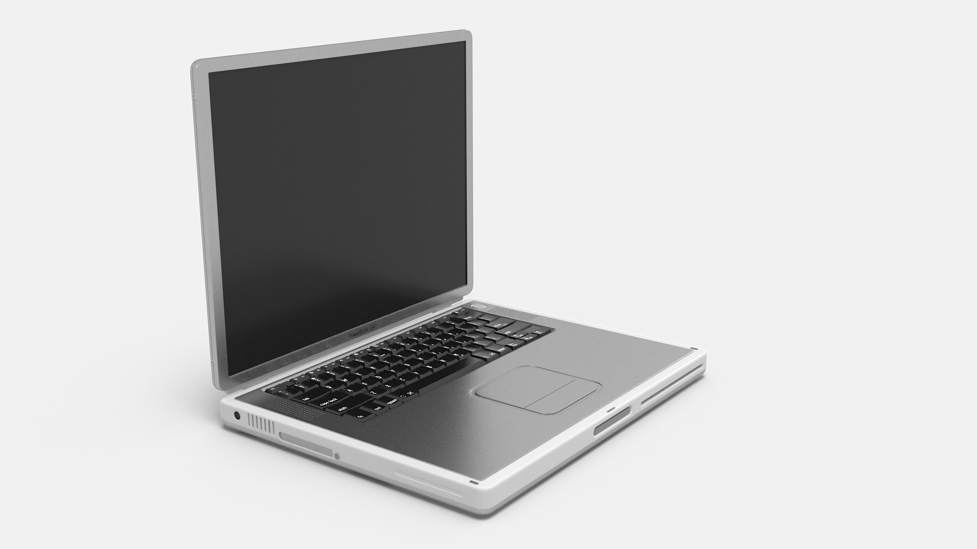3D Apple PowerBook G4 Laptop - TurboSquid 2208711