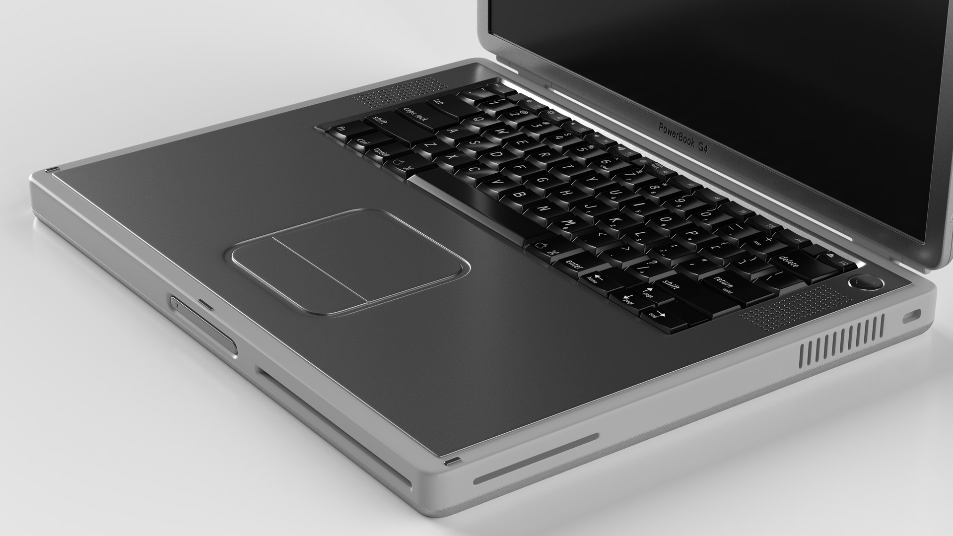 3D Apple PowerBook G4 Laptop - TurboSquid 2208711