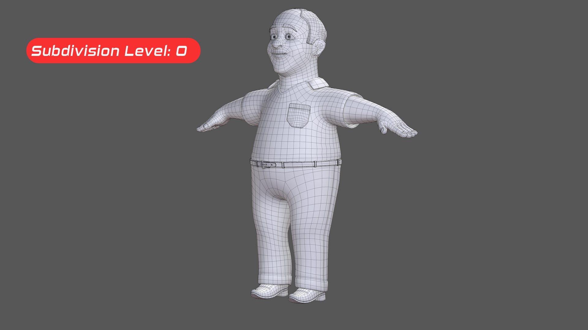 Cartoon Man Boss Character For Motion 3D Model - TurboSquid 1829208