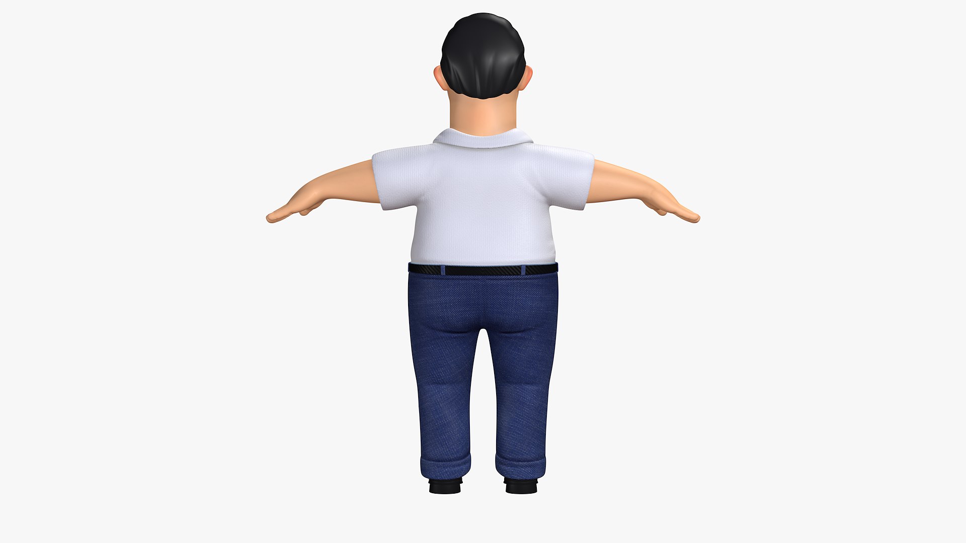 Cartoon Man Boss Character For Motion 3D Model - TurboSquid 1829208