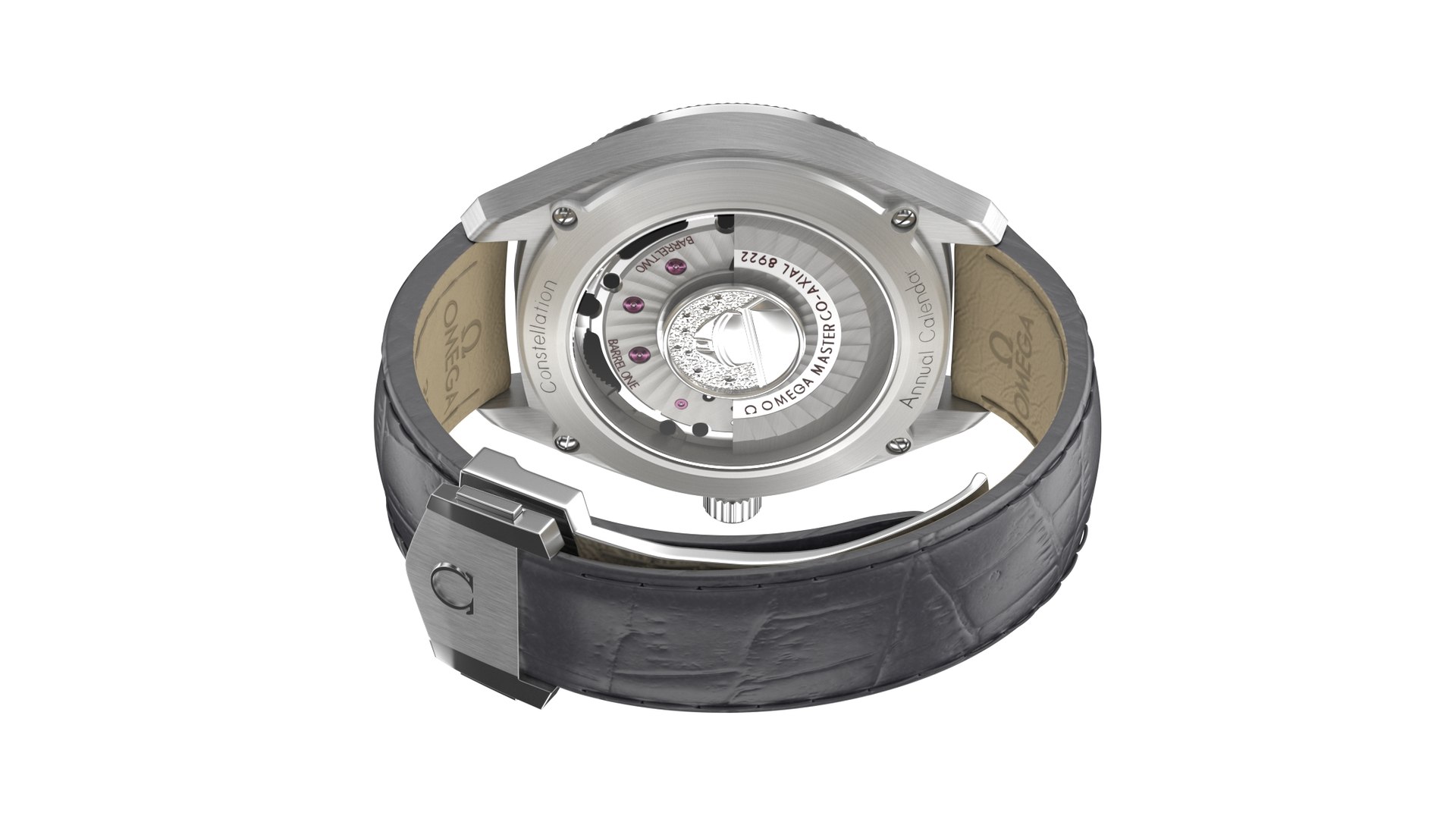 3D Model Omega Globemaster Silver - TurboSquid 2101161