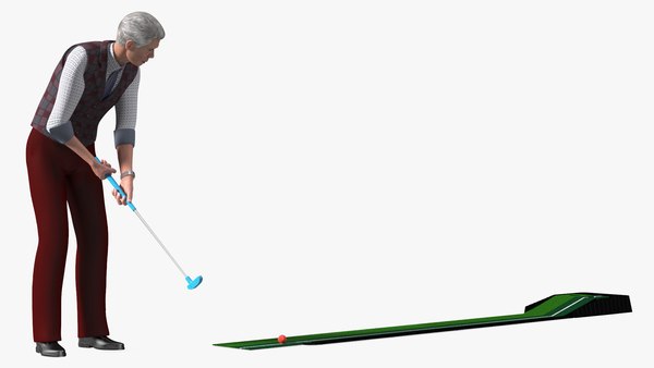 Indoor Mini Golf Player 3D model - TurboSquid 1830817
