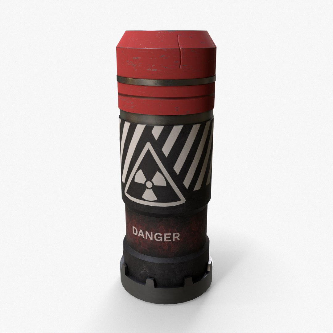 Sci-fi Bomb V2 3D Model - TurboSquid 1715177