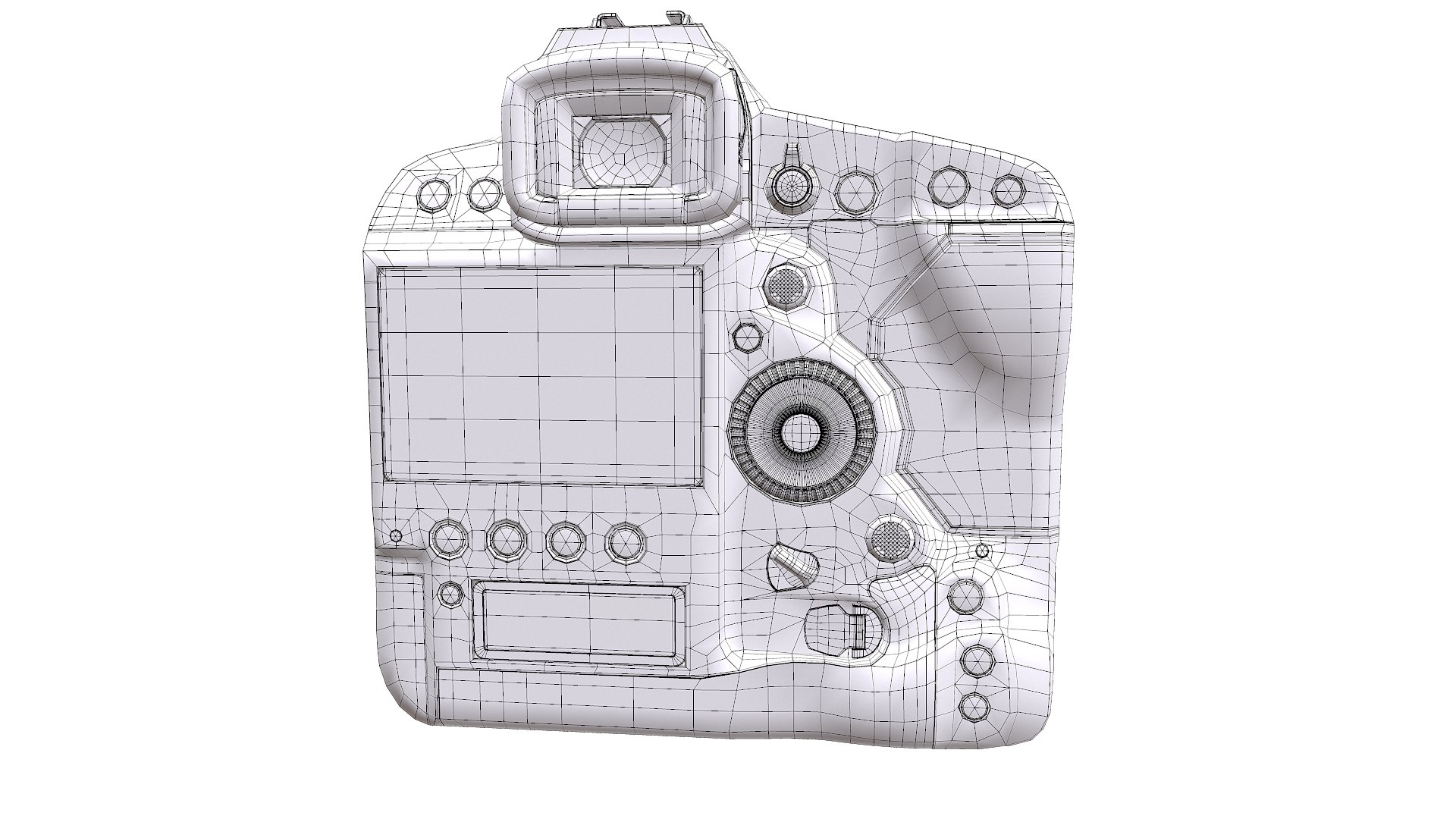 Canon 1dx Mark2 Realistic 3D Model - TurboSquid 1585844