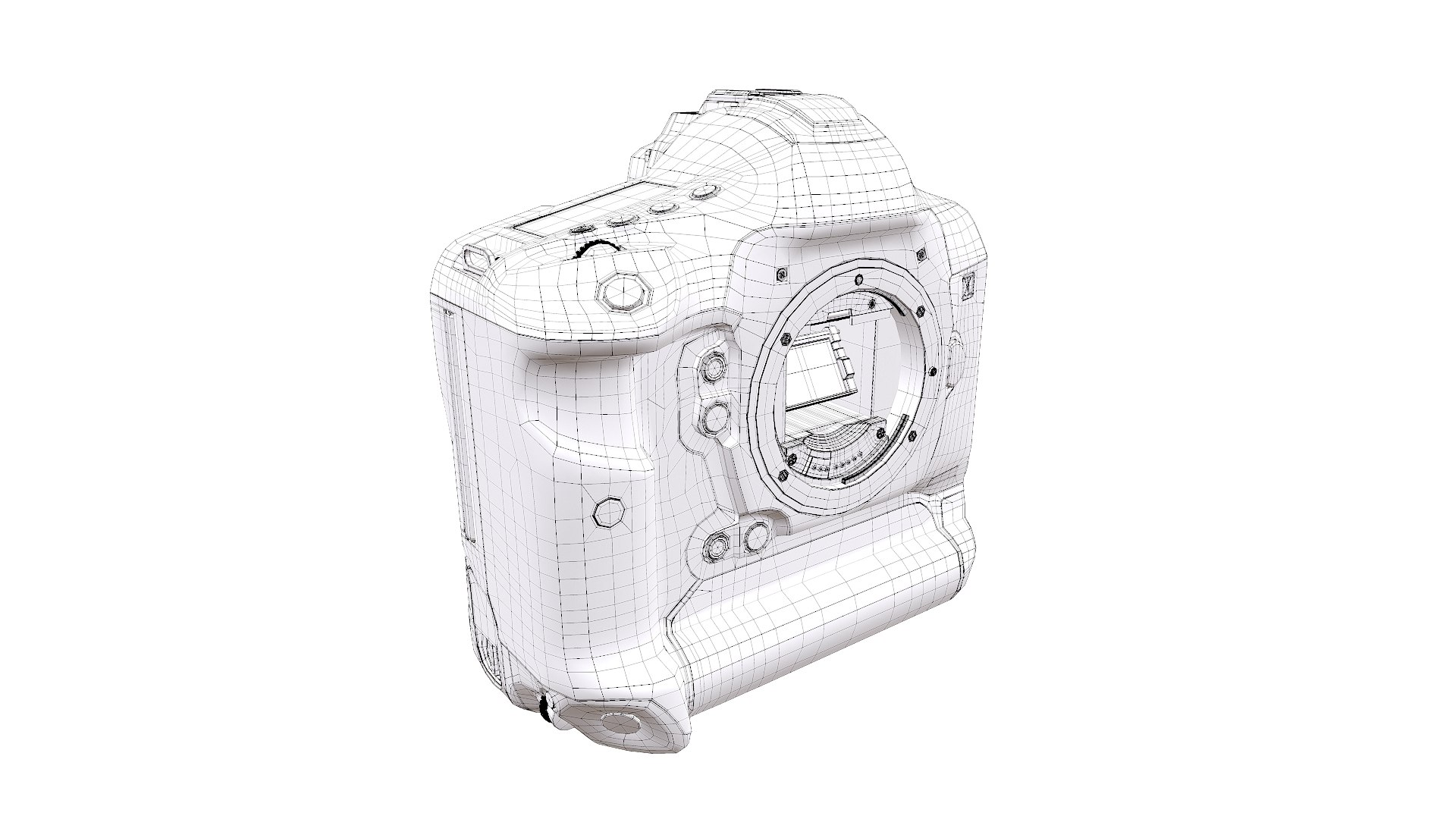Canon 1dx Mark2 Realistic 3D Model - TurboSquid 1585844