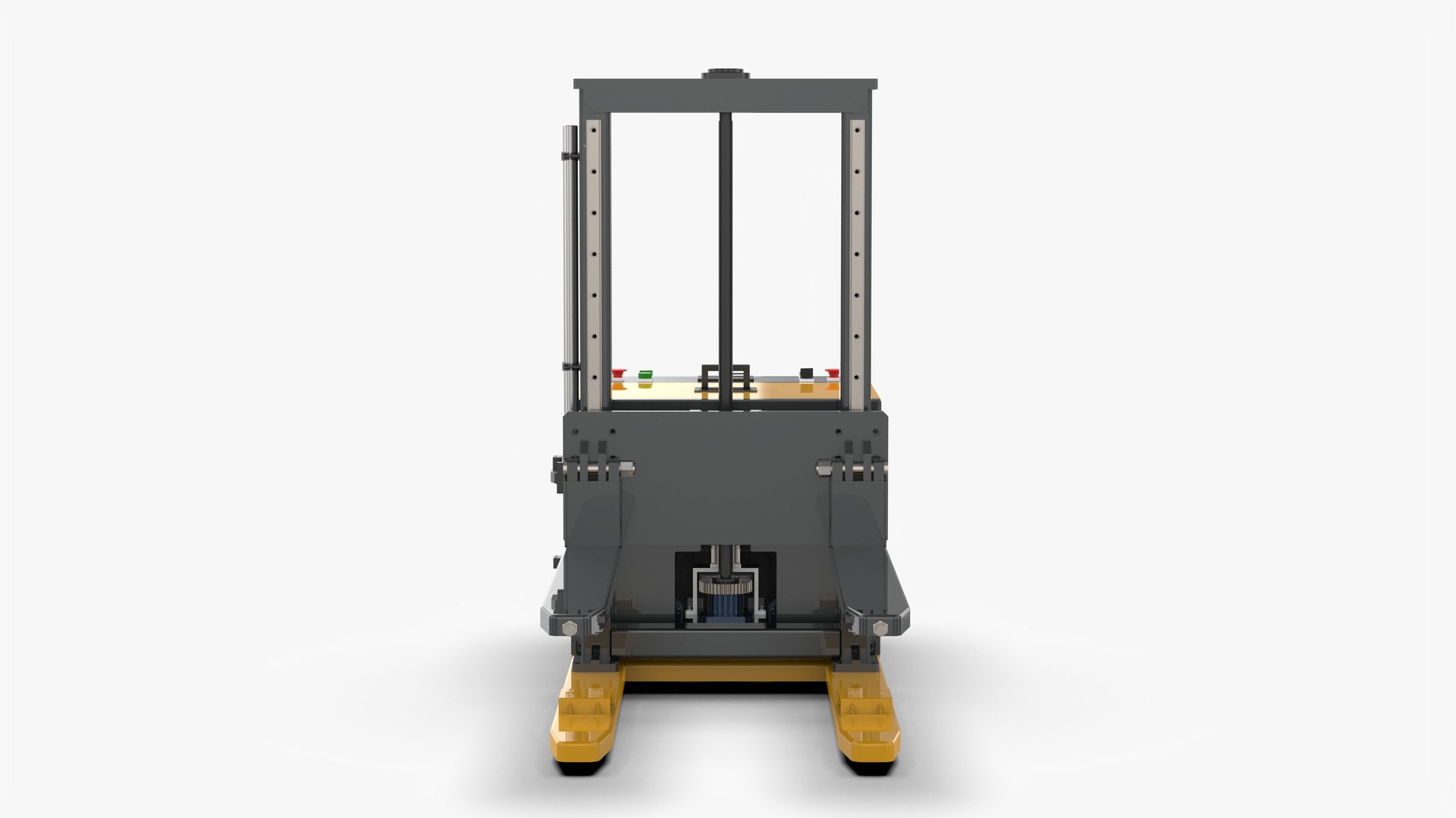 3D AGV Forklift Stacker Model - TurboSquid 2015622