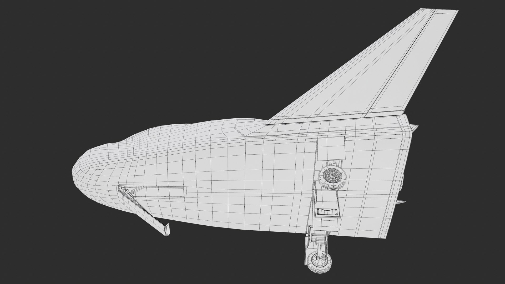 Tenacity Space Shuttle Rigged PBR 3D Model - TurboSquid 2012214