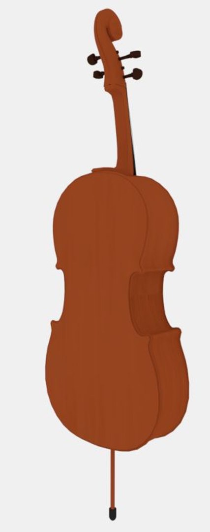 3D Cello Instrument - TurboSquid 1361092