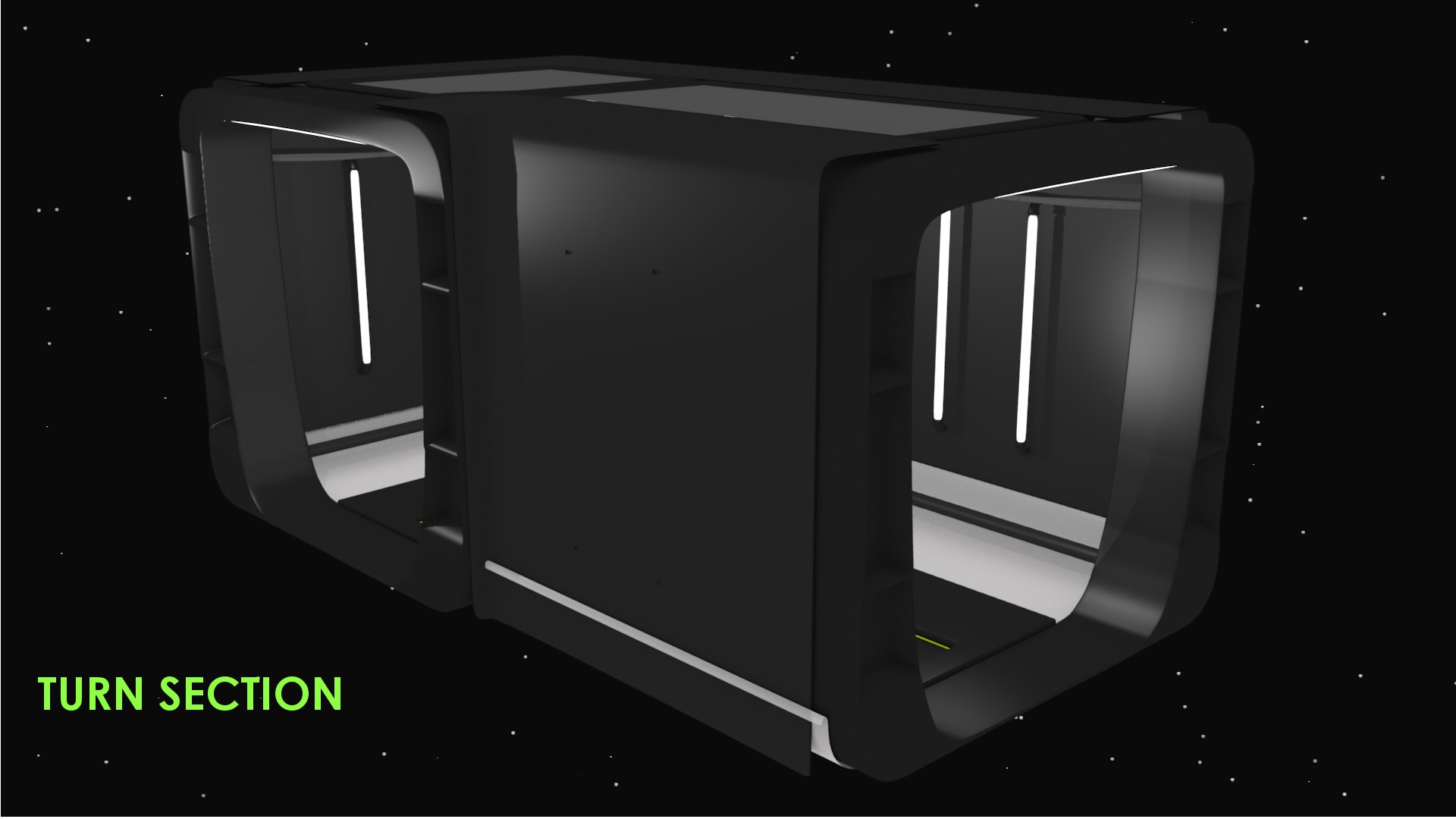 3d model sci fi futuristic space