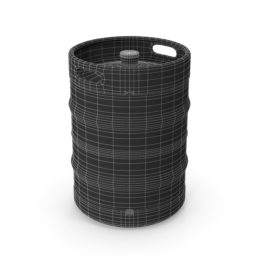 Beer Keg 3D Model - TurboSquid 1983067