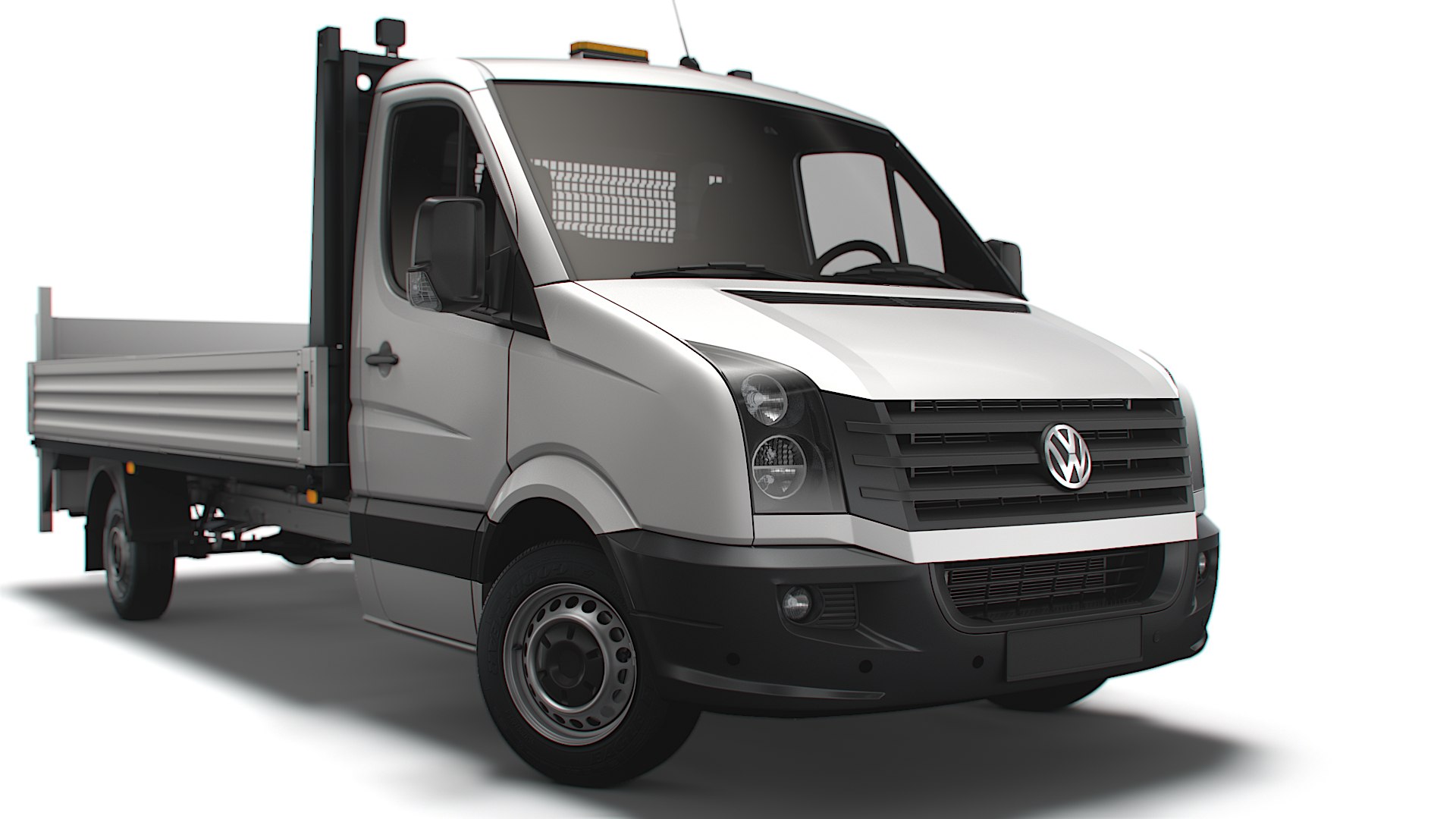 3D Volkswagen Crafter Dropside Tail Lift 2016 - TurboSquid 2061218