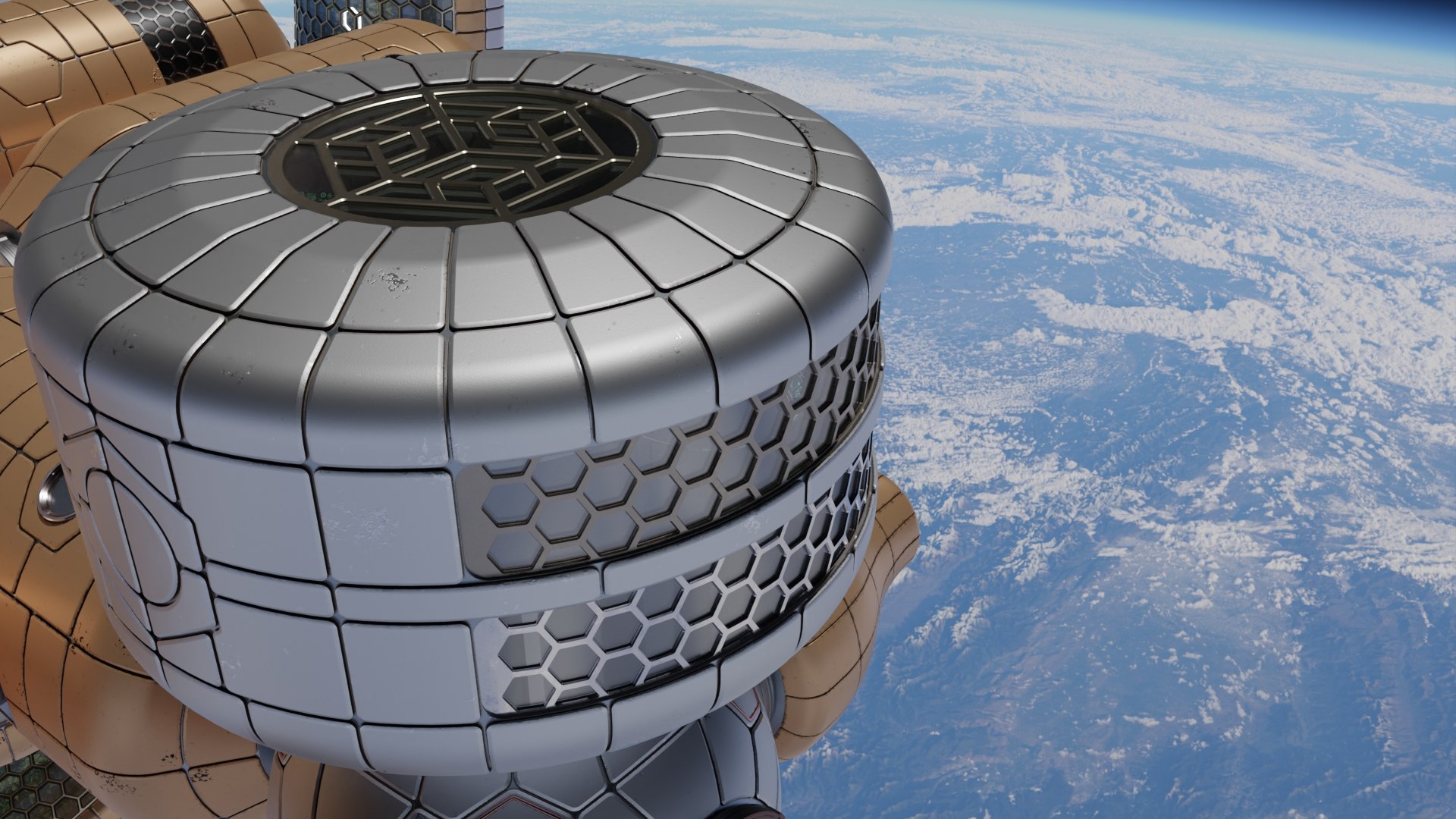 3D Model Artificial Gravity Space Ship - TurboSquid 2107728 3D Model Artificial Gravity Space Ship - TurboSquid 2107728