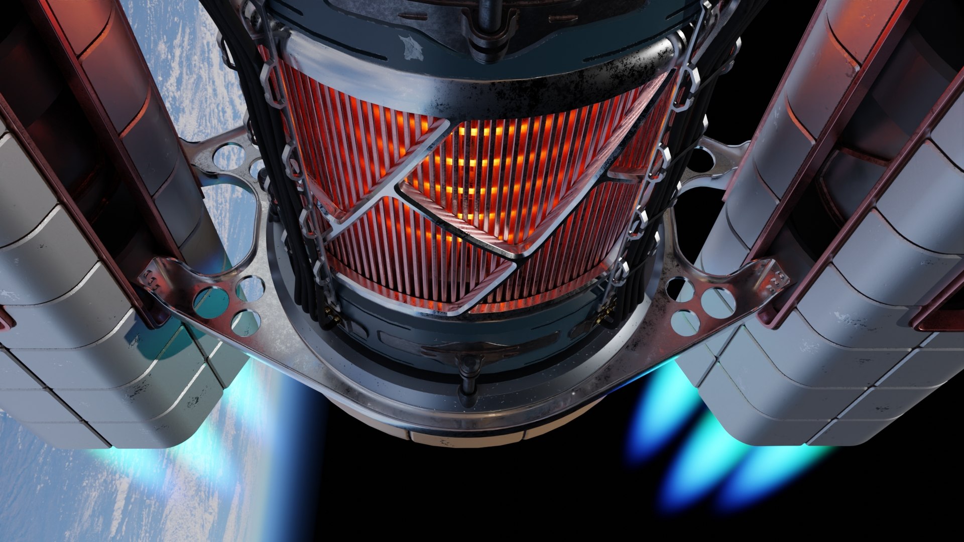 3D Model Artificial Gravity Space Ship - TurboSquid 2107728