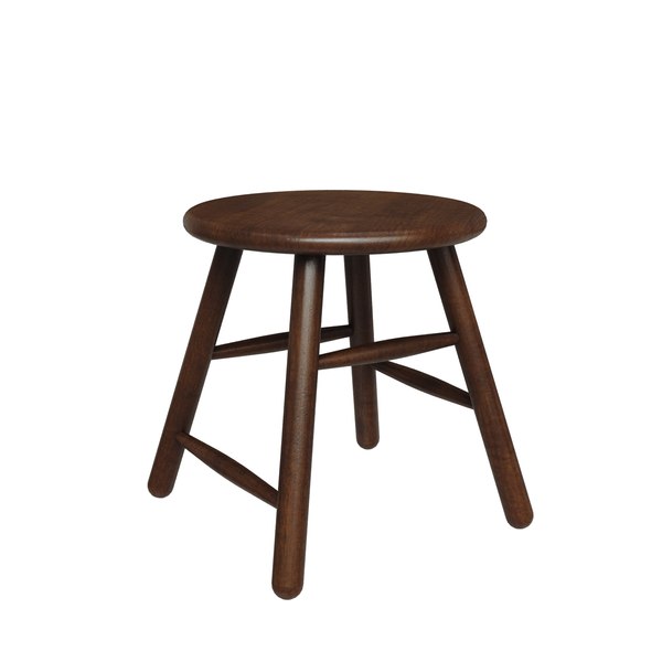 3D Wooden Round Bench model - TurboSquid 1983471