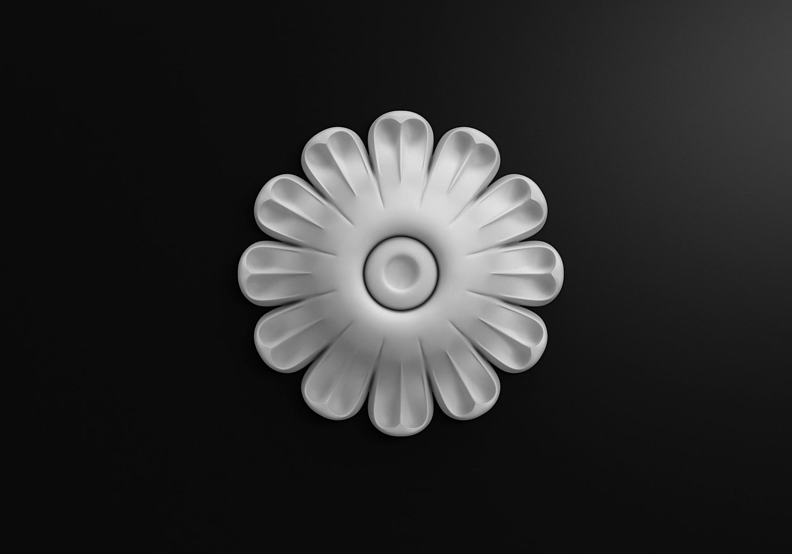 3D Carved Rosette - TurboSquid 1983751