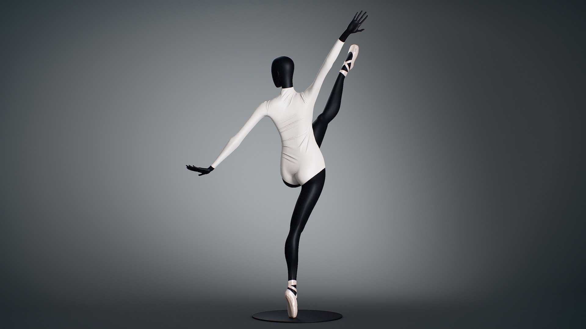Ballerina 02 model - TurboSquid 1825458