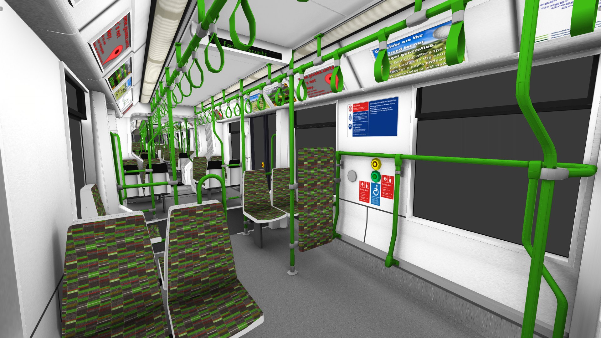 Bombardier CR4000 London 3D Flexity Swift Tram Train 3D Model ...