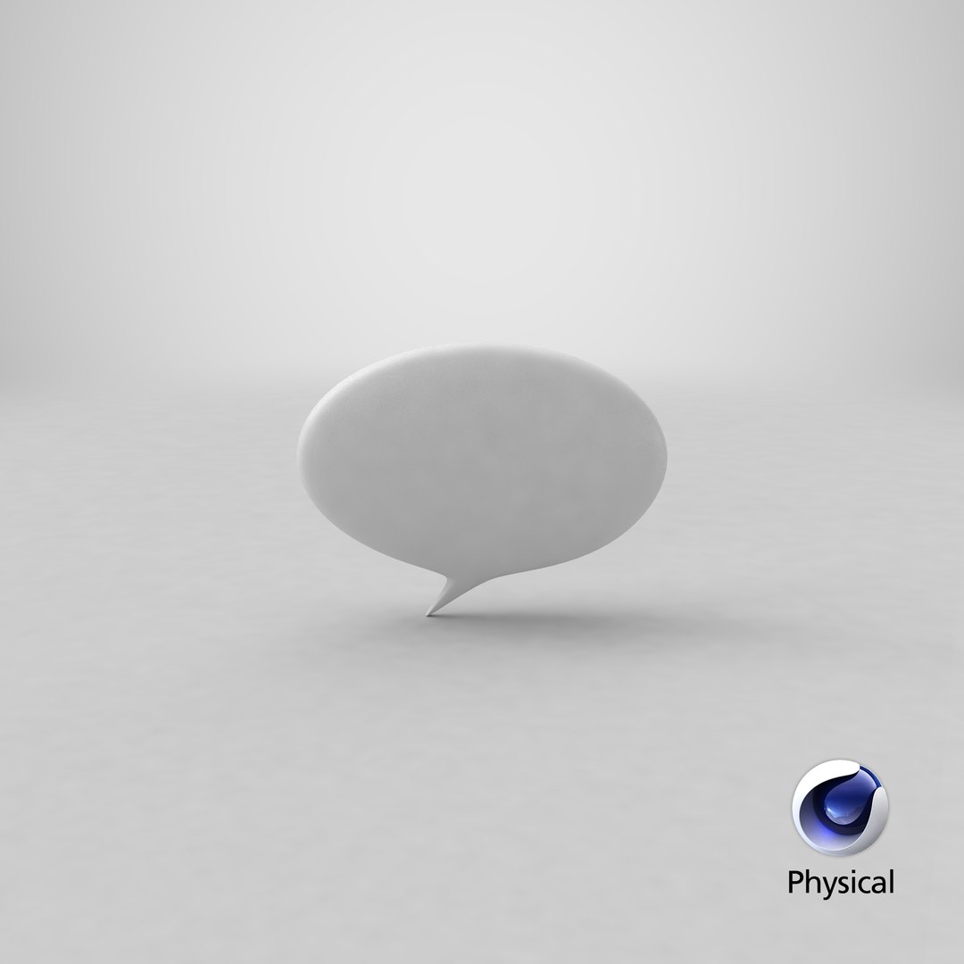 Thought bubble 26 3D model - TurboSquid 1228212
