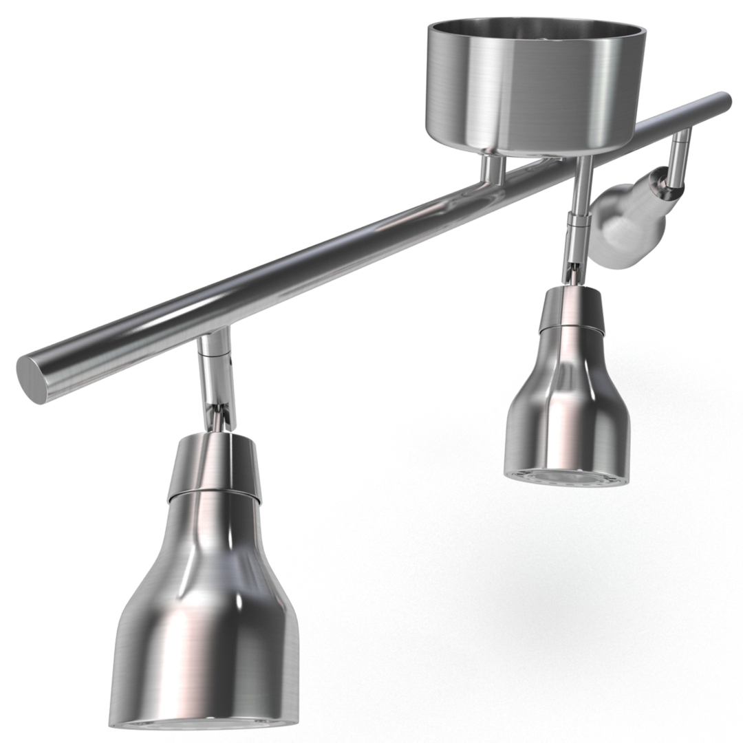 ceiling 3 bar spotlight 3d model