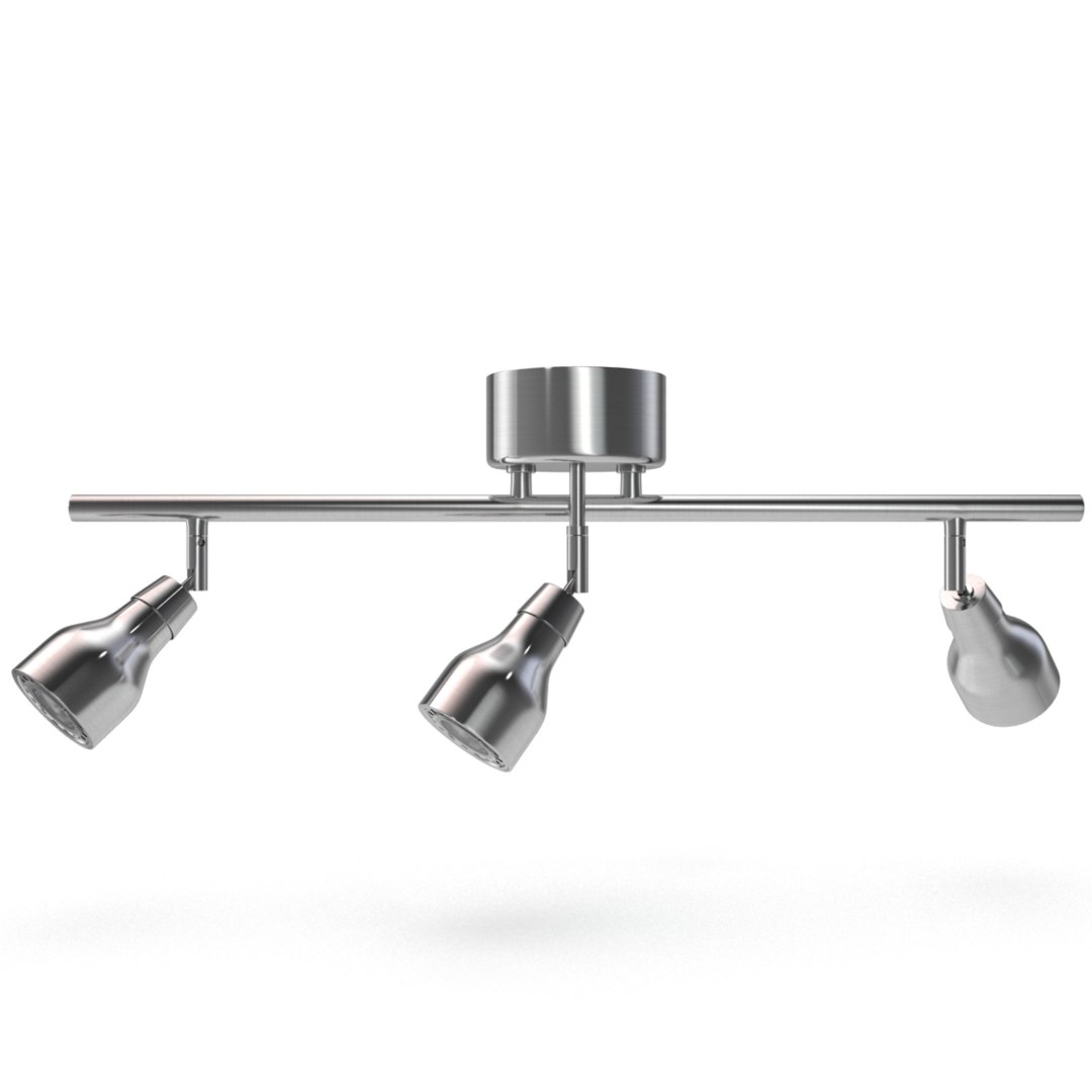 Ceiling 3 Bar Spotlight 3d Model