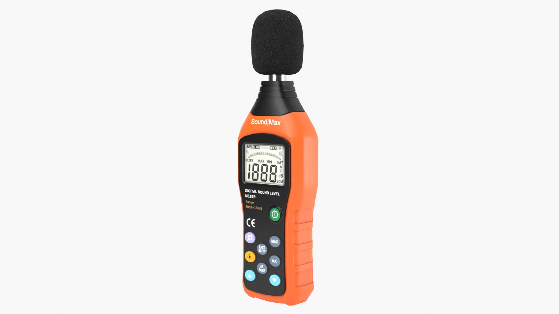 3D Sound Level Meter Model - TurboSquid 2023097