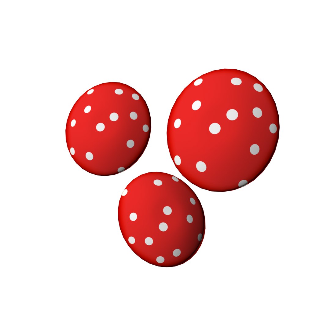 Cartoon Mushroom 3D - TurboSquid 1216710