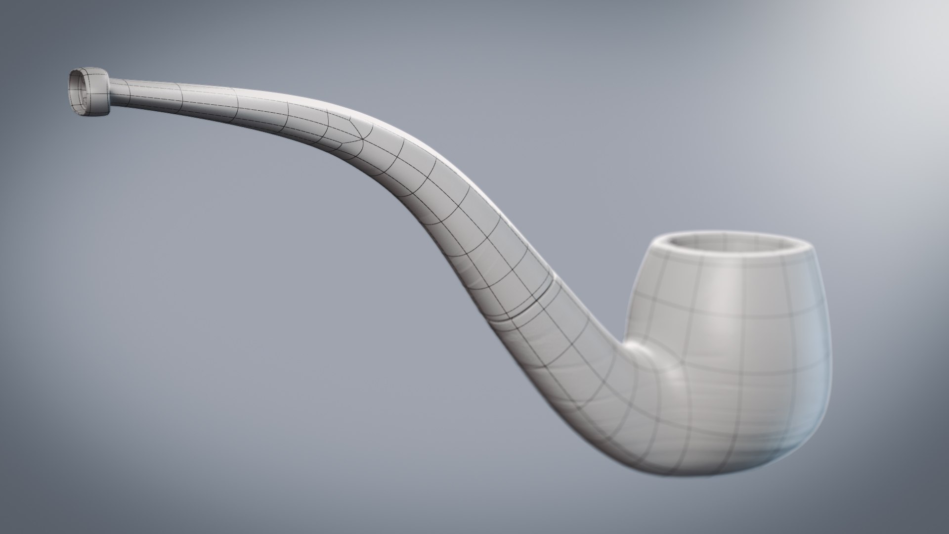 Smoking Pipe Tobacco 3d Model